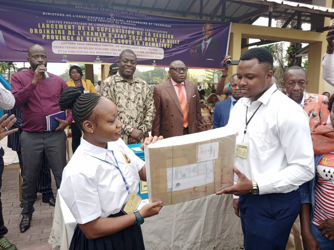 Exetat 2023 : Charles Mbuta Mutu lance officiellement la supervision de ...