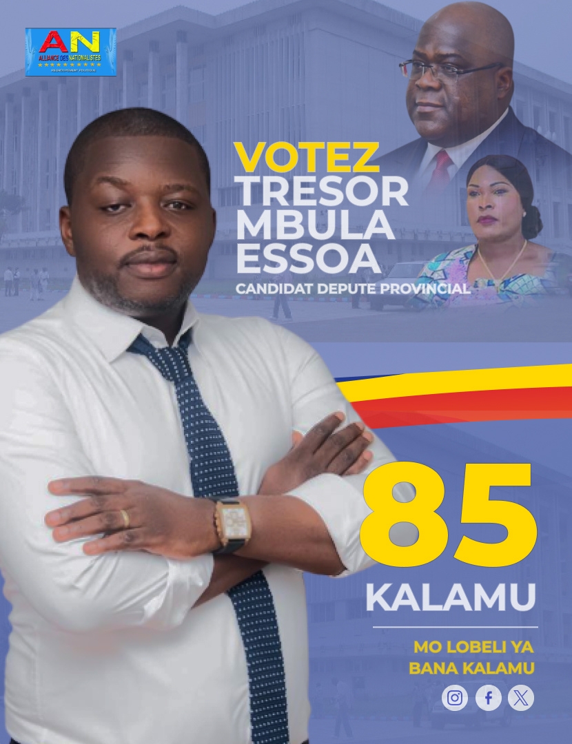 Élections 2023-Kalamu : Trésor Mbula Essoa, le choix de la raison ...